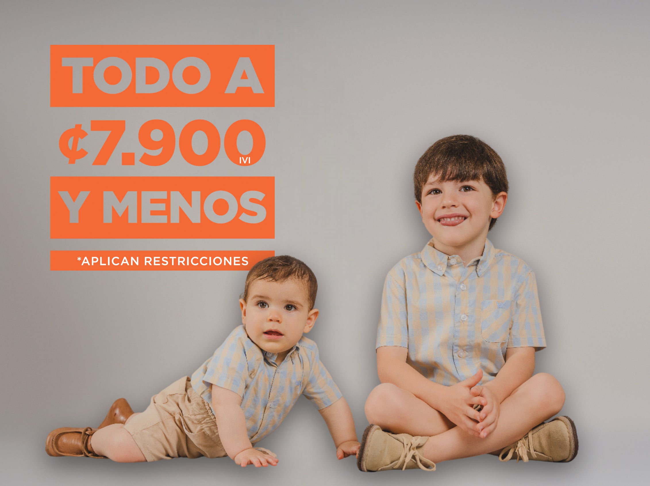 EPK Costa Rica ropa de niños y niñas desde 1 mes hasta 14 años